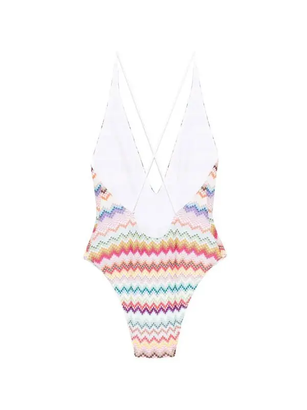 Missoni V-neck Swimsuit