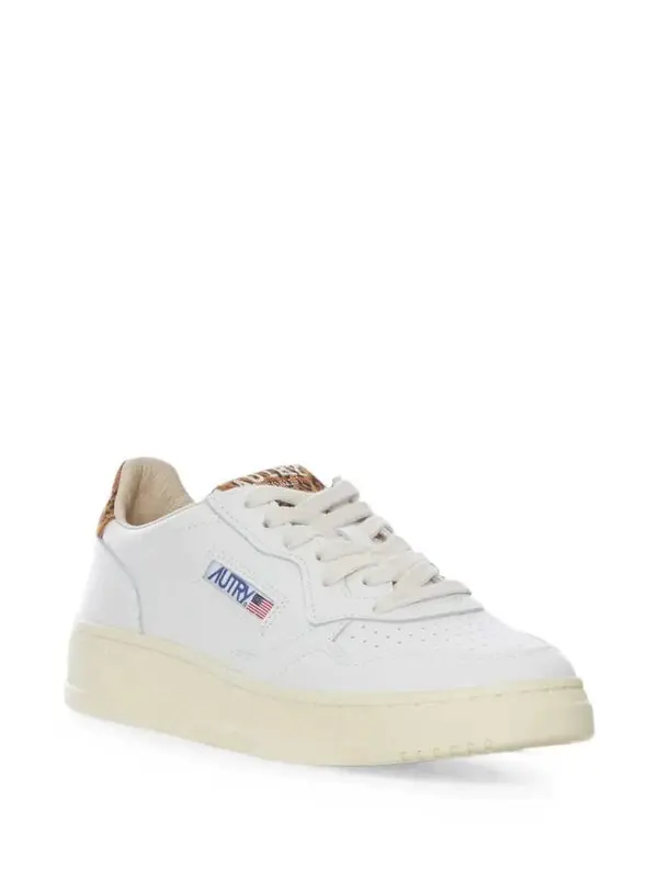 AUTRY Sneakers With Leopard Print Inserts