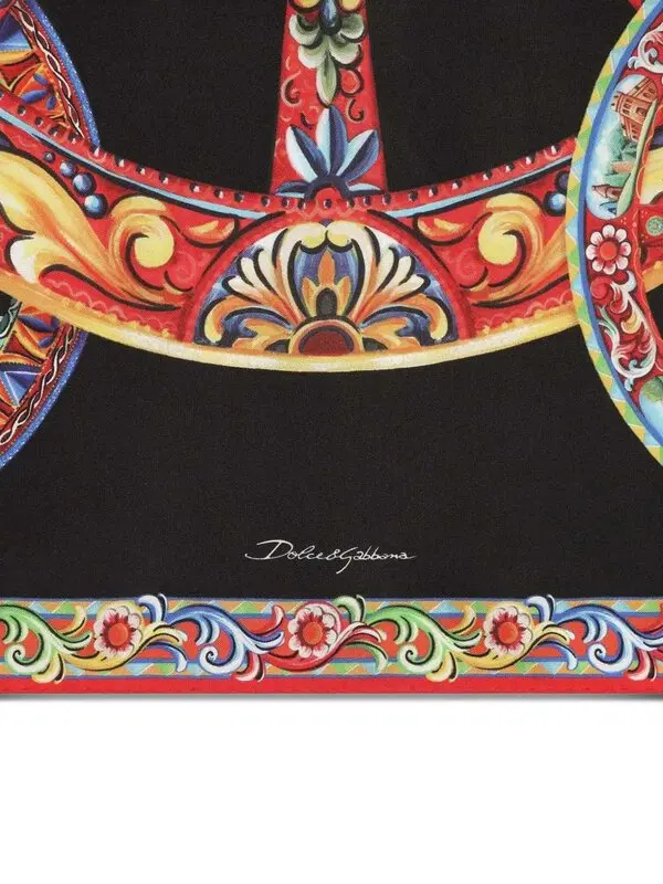 Dolce & Gabbana 90x90cm Scarf