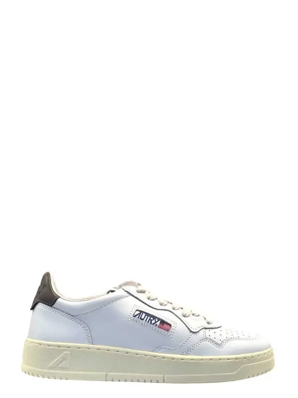 AUTRY Medalist Low Ll28 Leather/leather /chocolate