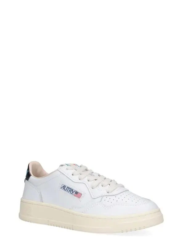 AUTRY Medalist Low Bg02 Leather/leather/logo /black