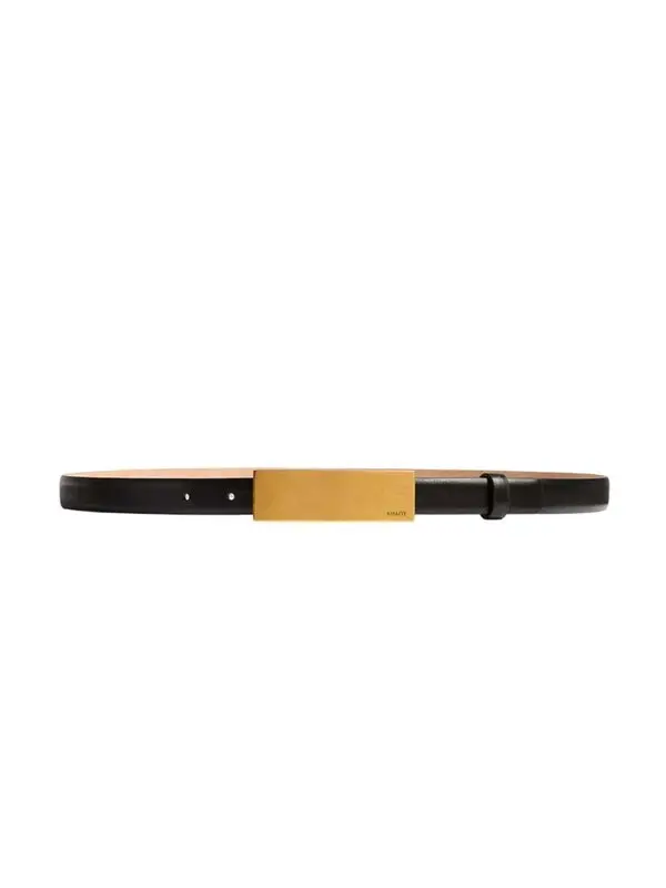Khaite Berlin Belt Antique Gold - Black
