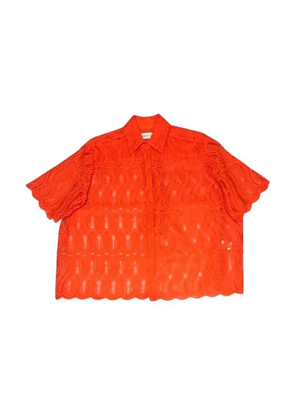 Raquel Diniz Bina Lace Shirt - Red