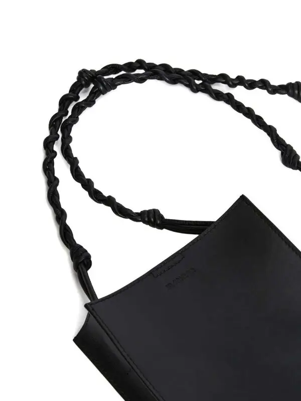 JIL SANDER Tangle Shoulder Bag - Black