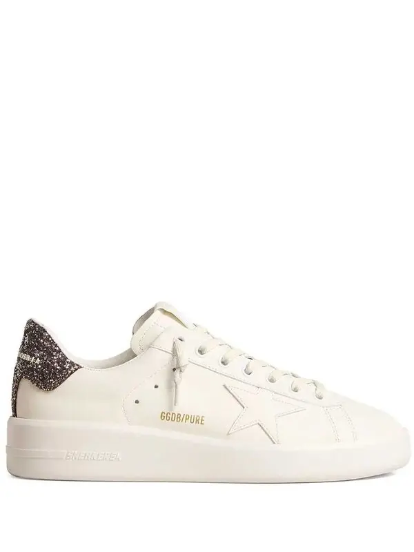 GOLDEN GOOSE Purestar Leather Sneakers - White