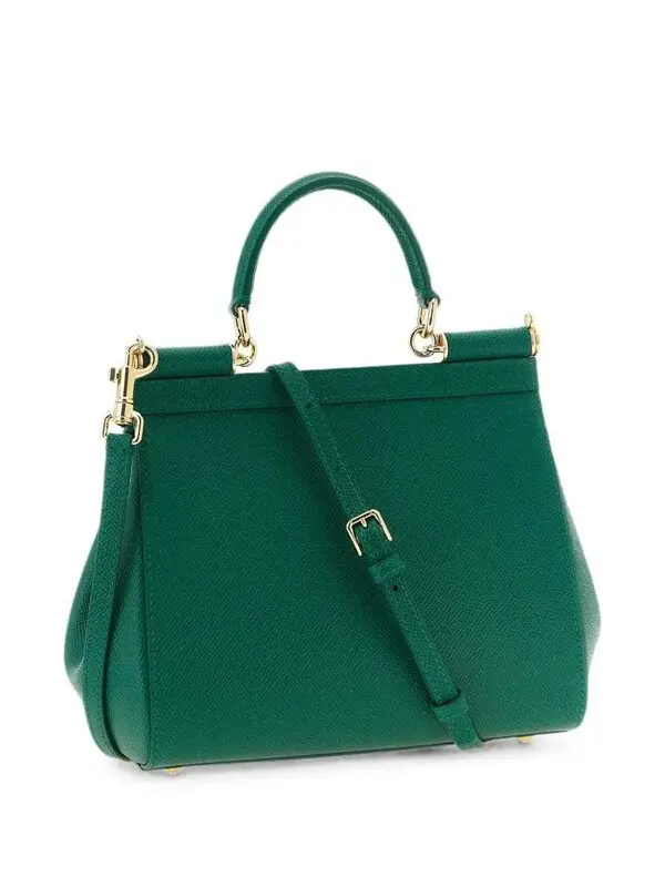 Dolce & Gabbana Small Sicily Tote Bag - Green