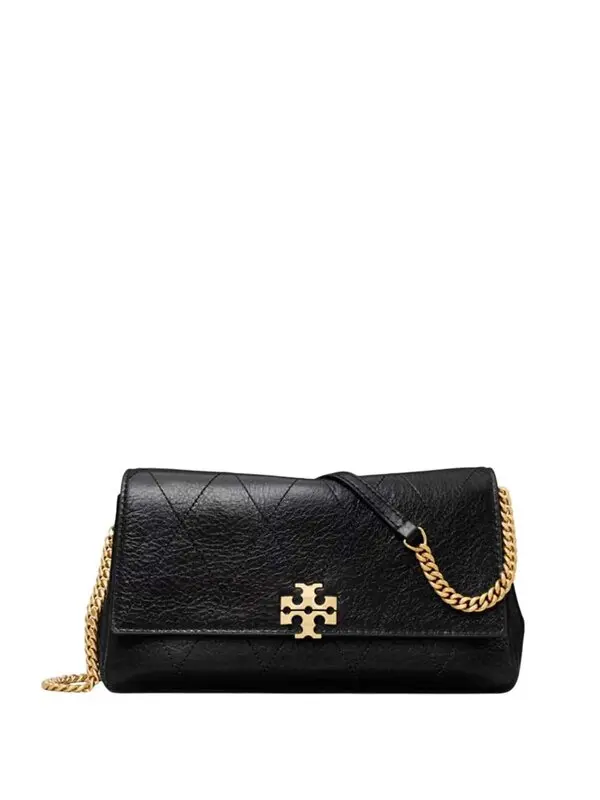 Tory Burch Charlie Quilted Chain ??crossbody Bag - Black