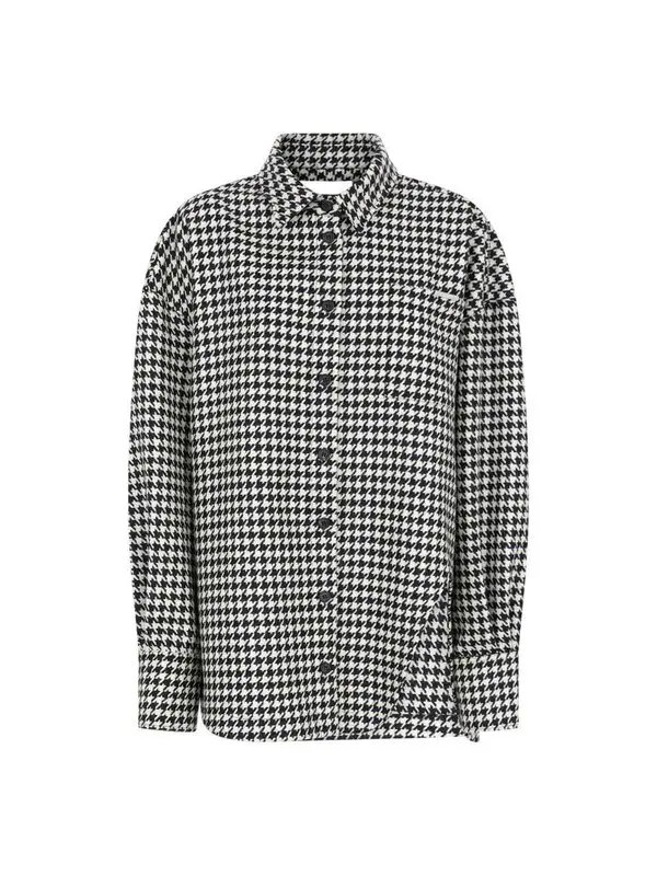 Attico Black And Shirt - White
