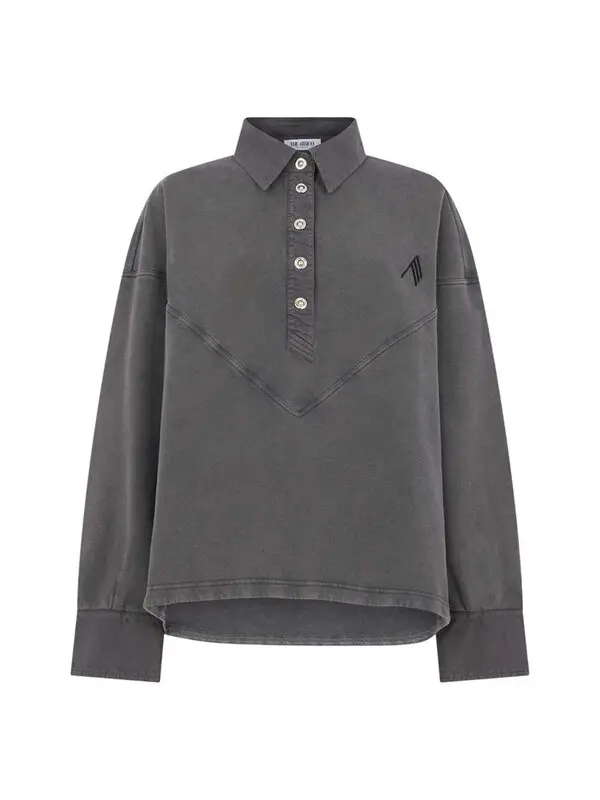 Attico Vintage Gray Sweatshirt