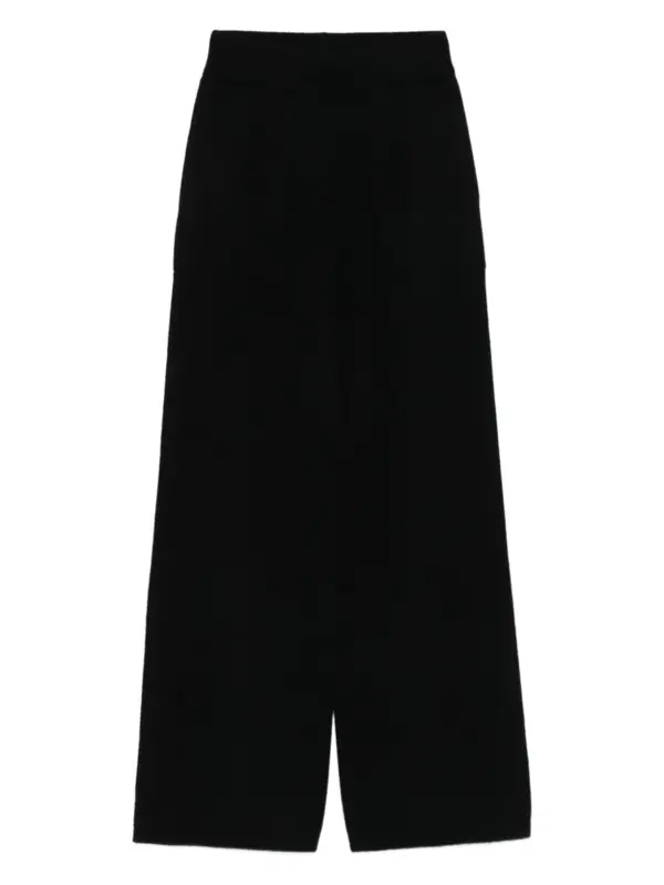UMA WANG Cashmere Trousers - Black