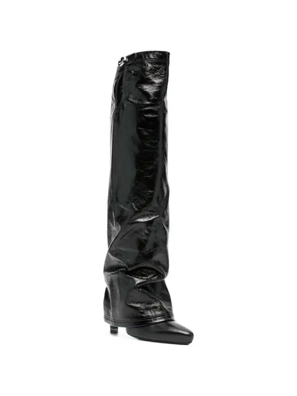 Attico Leather Boots