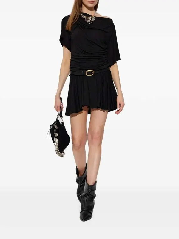 MARANT ETOILE Raima Short Dress With Ruffles
