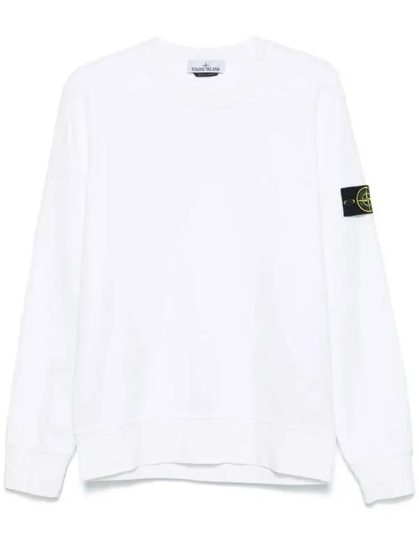 Jacquemus Logo-patch Sweatshirt - White