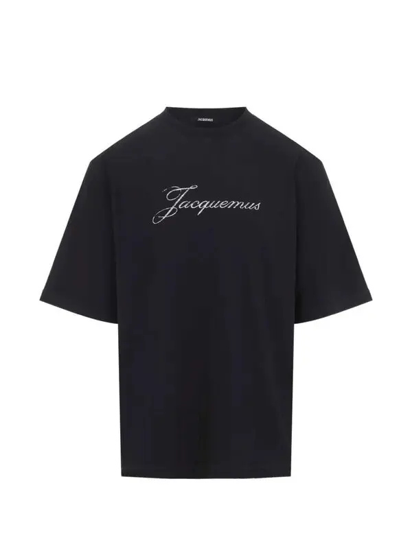 Jacquemus Logo-print T-shirt - Black