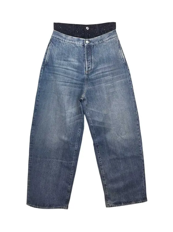 Attico Long Trousers - Blue