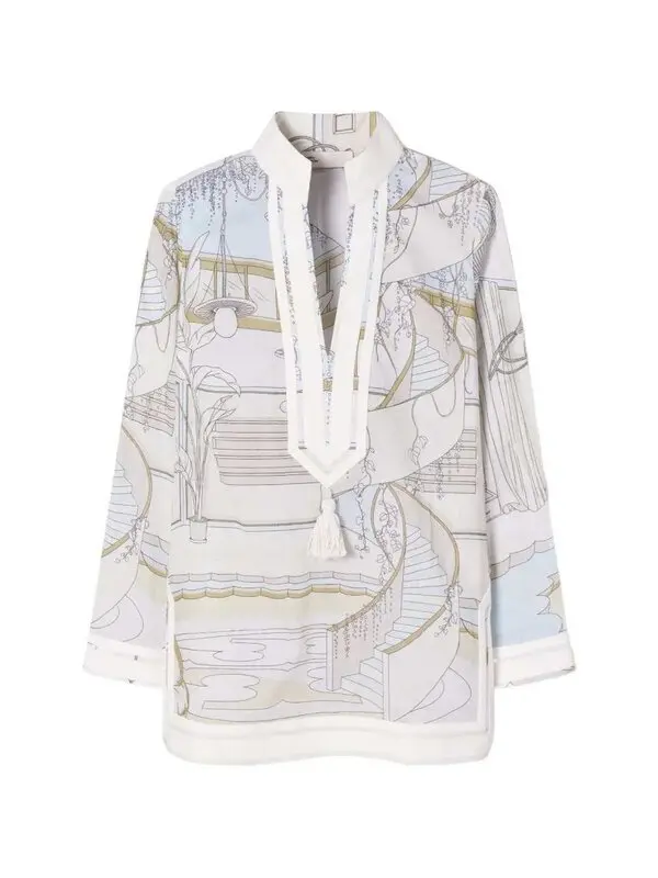 Tory Burch Printed Tory Tunic