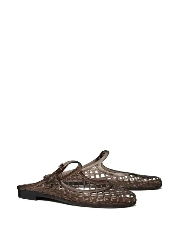 Tory Burch Perforated-design Slide Sandals