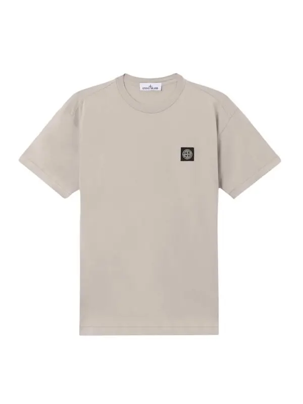 Stone Island Logo-patch T-shirt - Grey