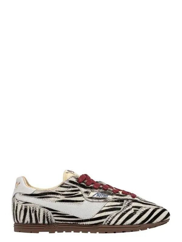 AUTRY Windspin Low Wom Pz01 Pony/crack Zebra/white - Black