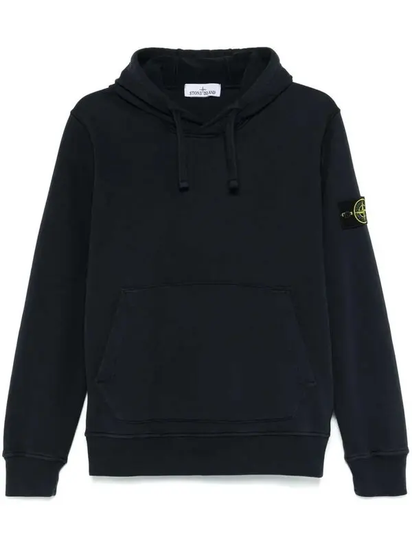 Stone Island Logo-patch Hoodie