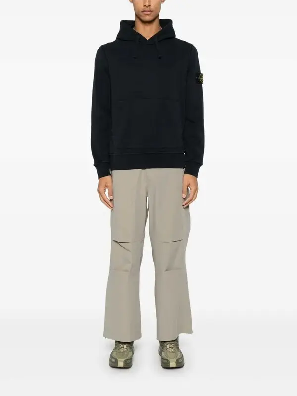 Stone Island Logo-patch Hoodie