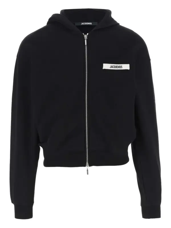 Jacquemus The Gros Grain Hoodie - Black