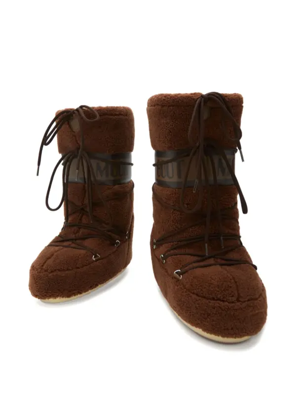 Moon Boot Shearling Boots