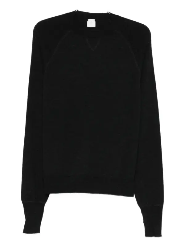 Eleventy Raglan Sleeve Sweater - Grey