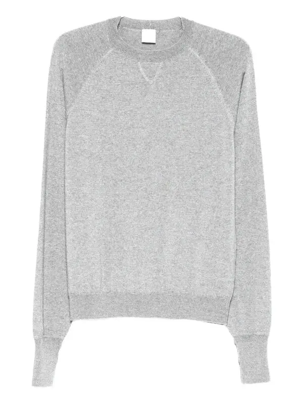 Eleventy Raglan Sleeve Sweater - Grey