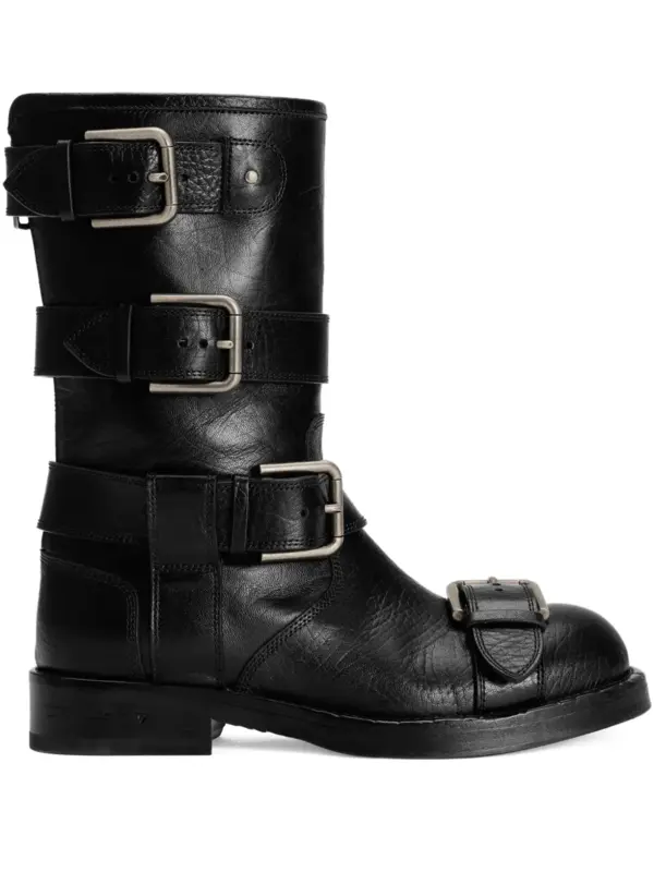 Dolce & Gabbana Buckled Boots