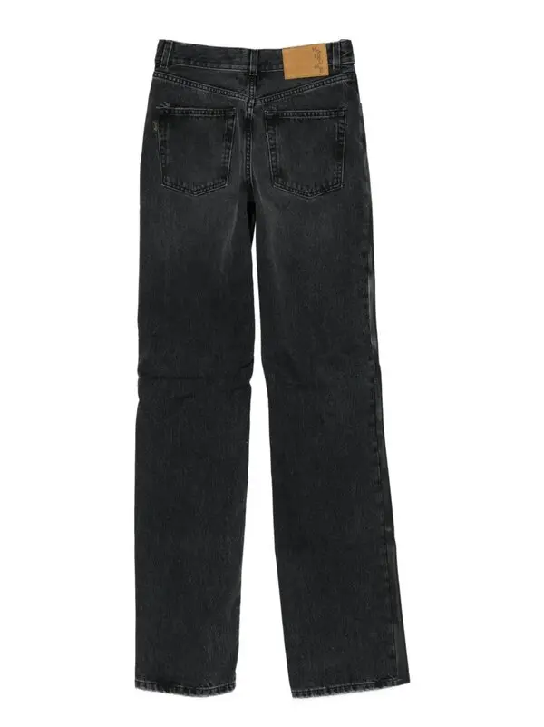 HAIKURE Leather-panelled Trousers