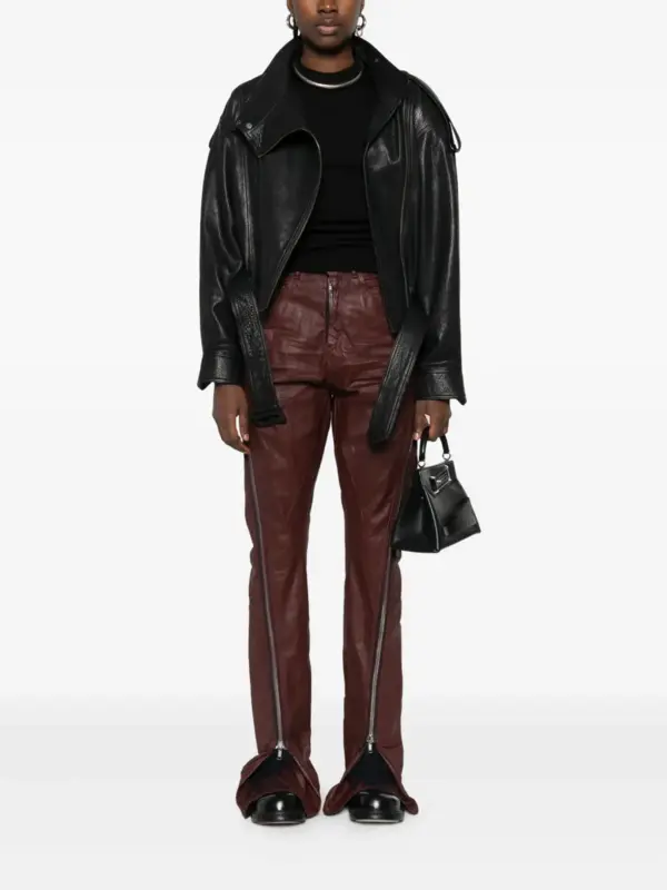 Rick Owens Bolan Banana Jeans With Side Zip