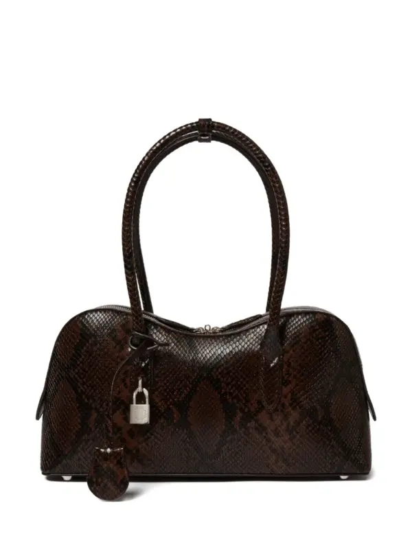 Stella McCartney Ryder Medium Lockable Shoulder Bag - Brown