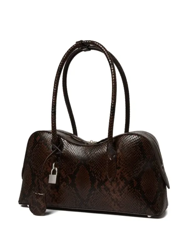 Stella McCartney Ryder Medium Lockable Shoulder Bag - Brown