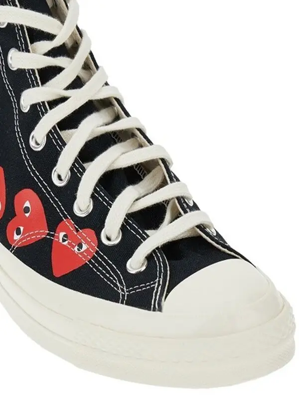Play Comme Des Garcon High Sneakers