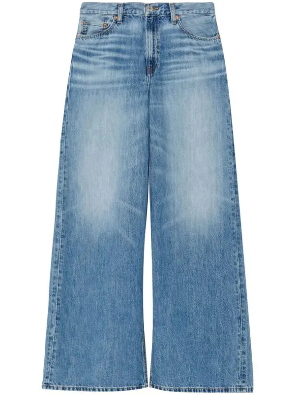 RE/DONE Wide Leg Jeans - Blue