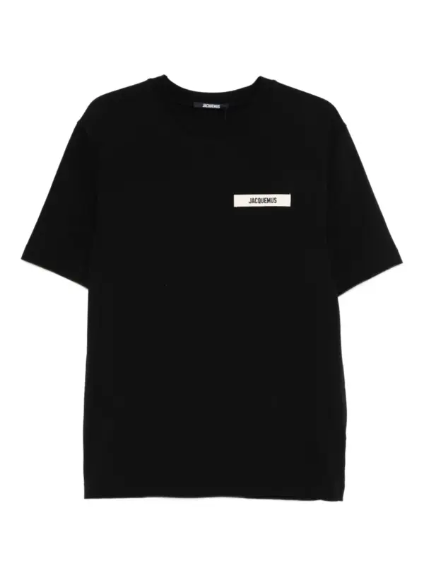 Jacquemus The Grosgrain T-shirt - Black