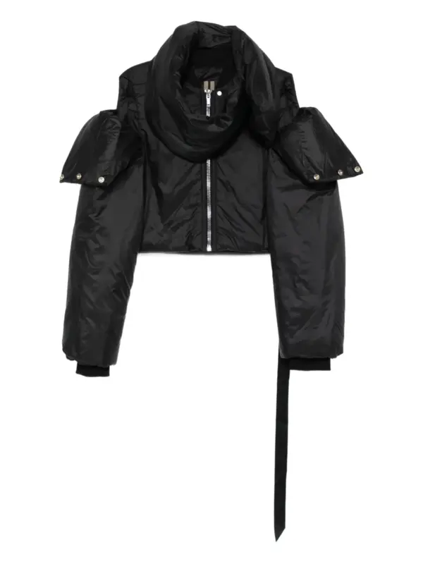 Rick Owens Convertible Down Jacket - Black