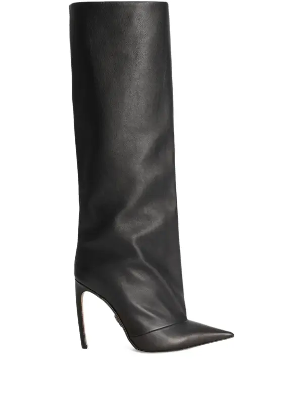 Dolce & Gabbana Devotion 105mm Knee-high Boots - Black