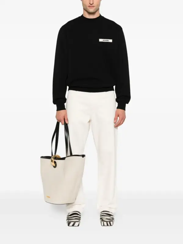 Jacquemus Le Sweatshirt Grosgrain Sweatshirt