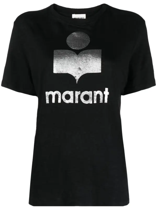 MARANT ETOILE Zewel T-shirt With Print - Black
