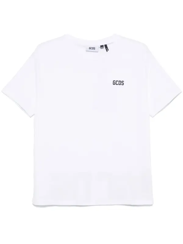 Gcds Low Band Logo T-shirt - White