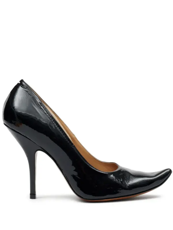 MAISON MARGIELA 100mm Leather Pumps - Black