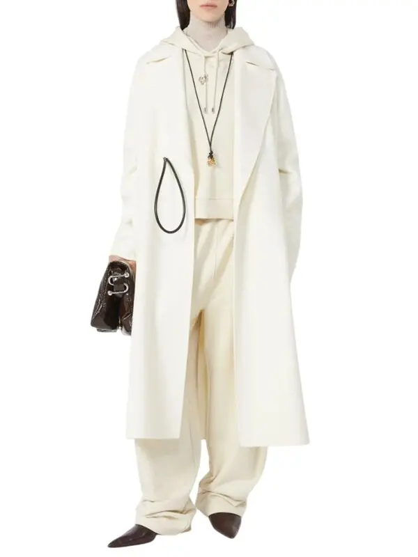 Sportmax Soft, Lightweight Fleece Pants Ivory