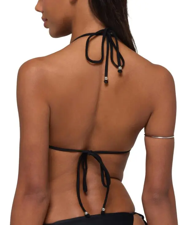 EDIKTED Saphie Bead Bikini Top