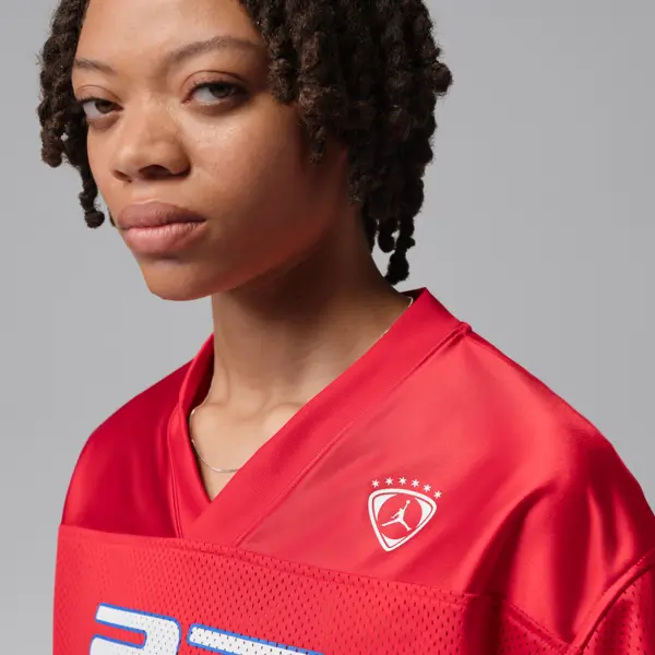 JORDAN Brooklyn Jersey Top - Red
