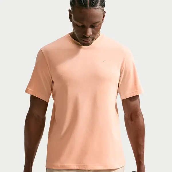 Nike Primary Dri-fit Short-sleeve Versatile Top - Orange