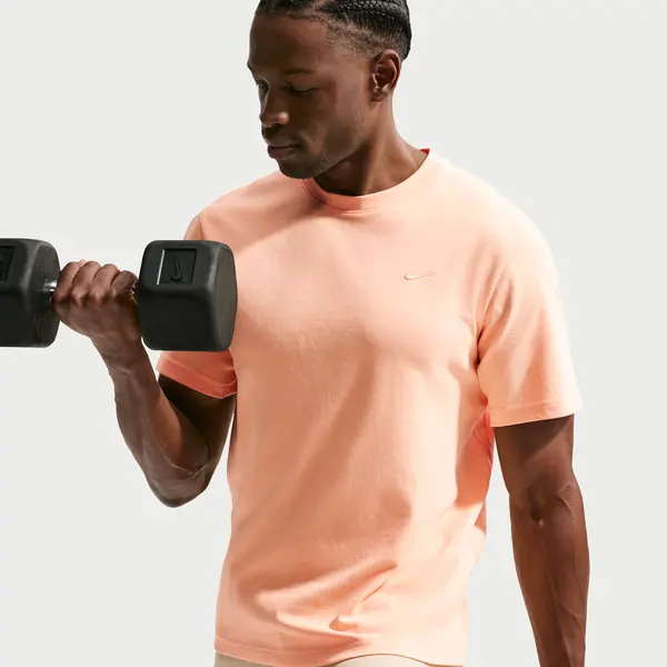 Nike Primary Dri-fit Short-sleeve Versatile Top - Orange