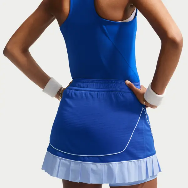 Nike Nikecourt Advantage Dri-fit Tennis Skirt - Blue