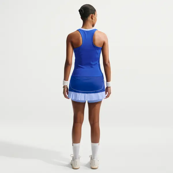 Nike Nikecourt Advantage Dri-fit Tennis Skirt - Blue